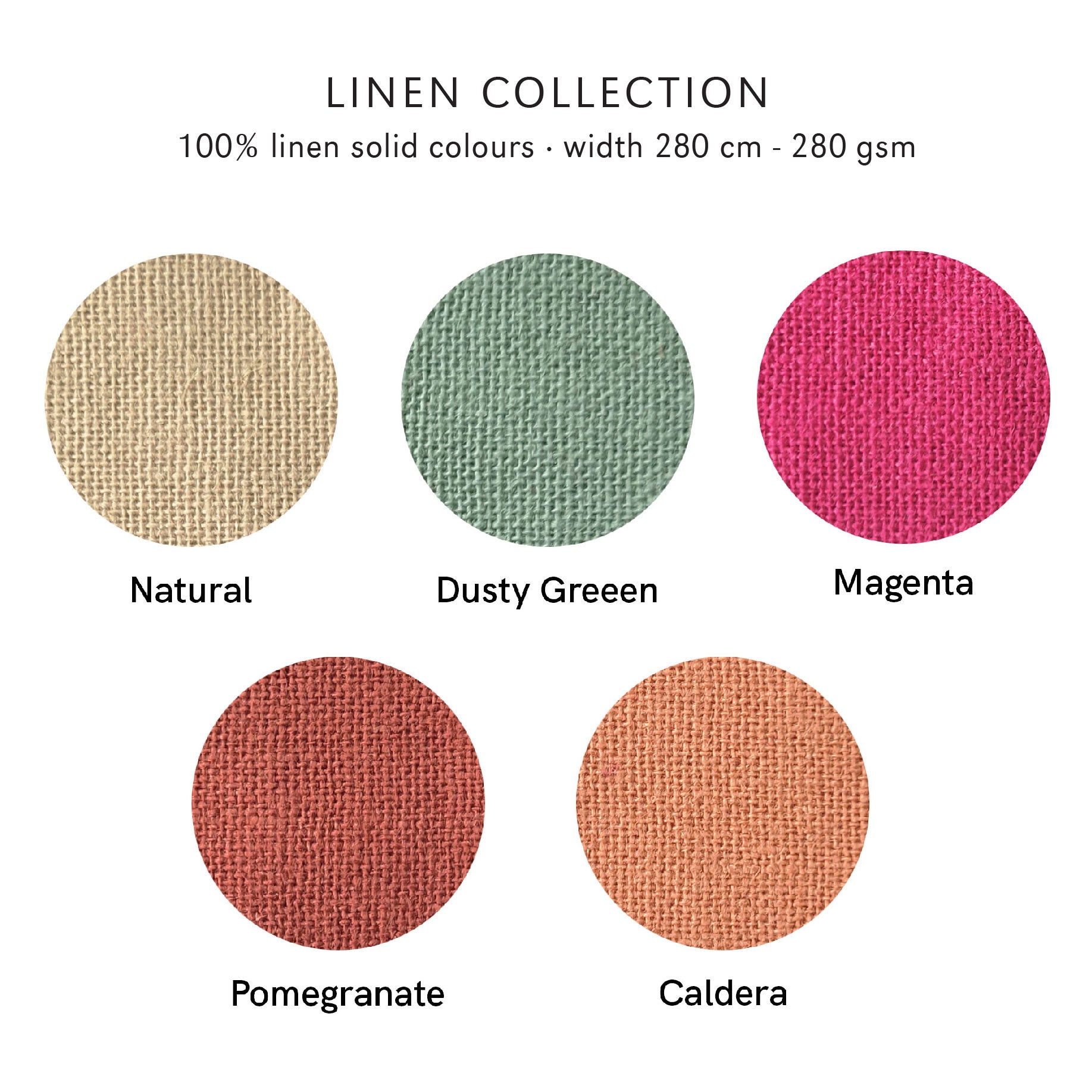 Solid Fabrics – Isole Linen