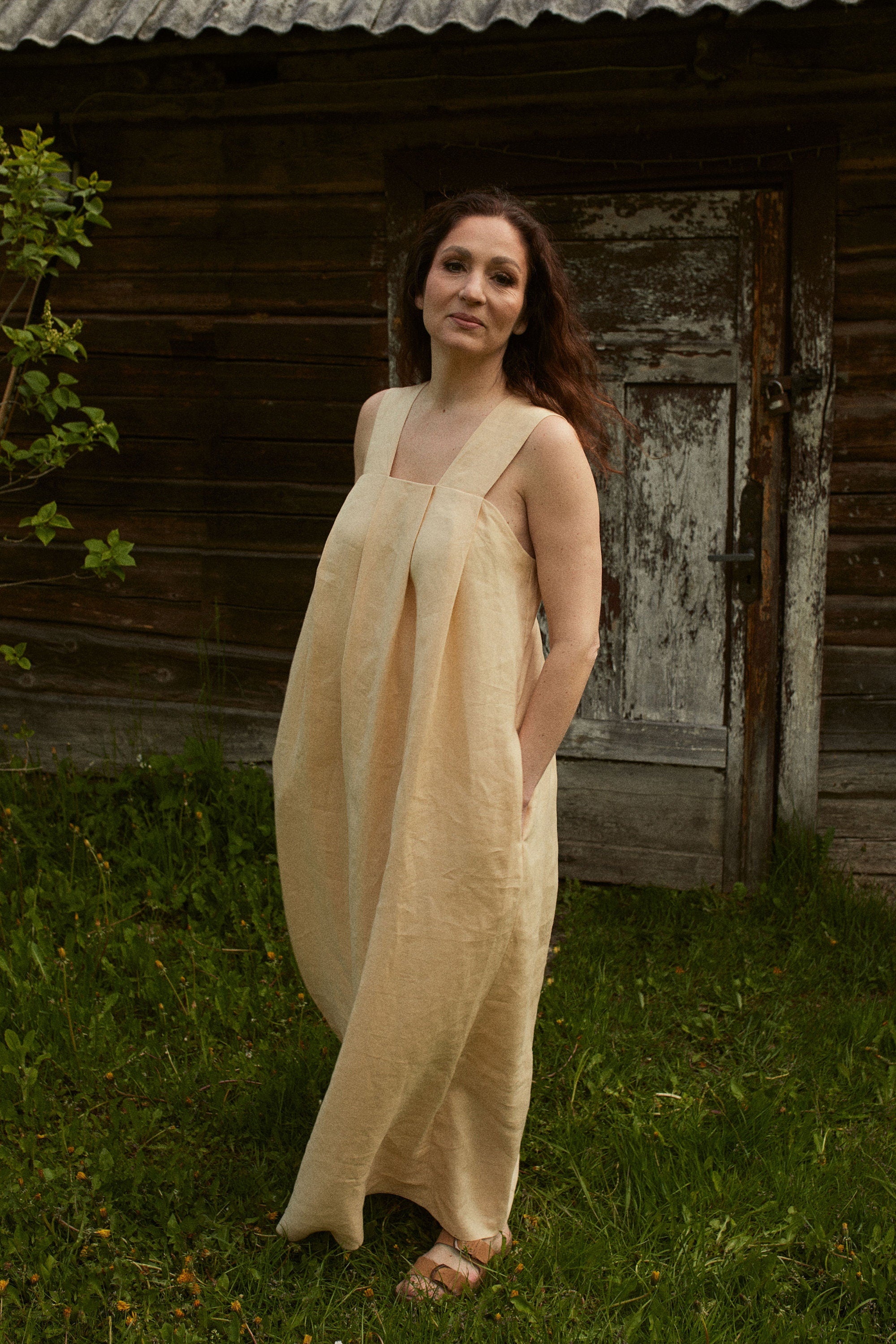 Linen Maxi Dress – Isole Linen
