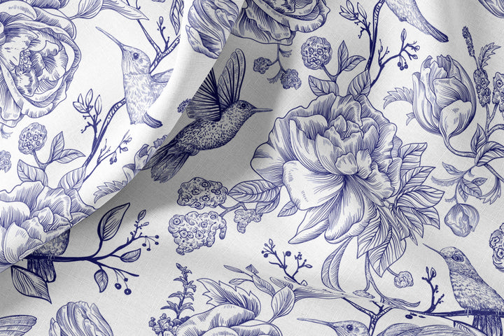 Printed Linen Fabric By The Yard Or Meter | Isole Linen